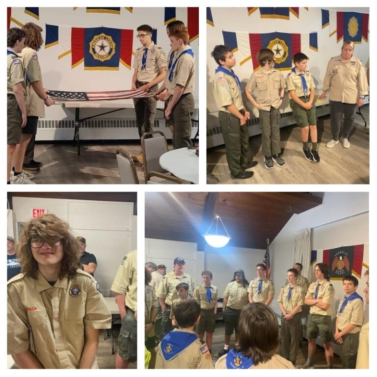 Boys Scouts and Cub Scouts Flag Retirement Ceremony - American Legion ...