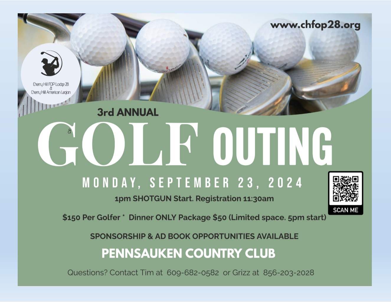 3rd Annual Golf Outing - American Legion Cherry Hill NJ Post 372